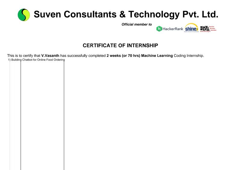 Vasanth V on LinkedIn: suven consultants internships Vasanth V on LinkedIn: suven consultants internships