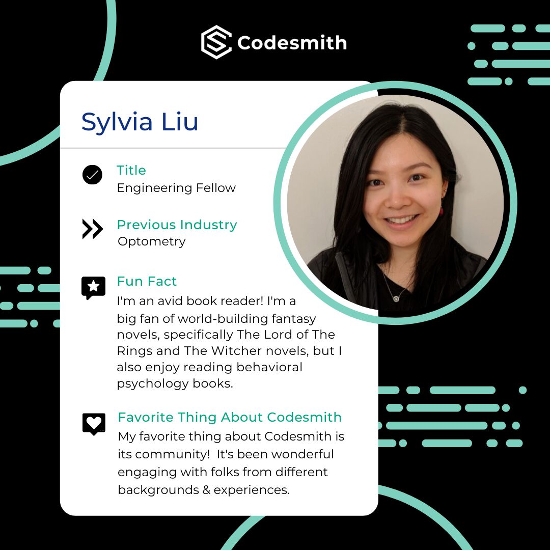 Codesmith on LinkedIn: #programmer #javascript #coding #developer # ... Codesmith on LinkedIn: #programmer #javascript #coding #developer # ...
