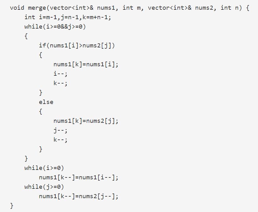 Parth G on LinkedIn: Trying to merge 2 sorted Arrays in C++ (leetcode ... Parth G on LinkedIn: Trying to merge 2 sorted Arrays in C++ (leetcode ...