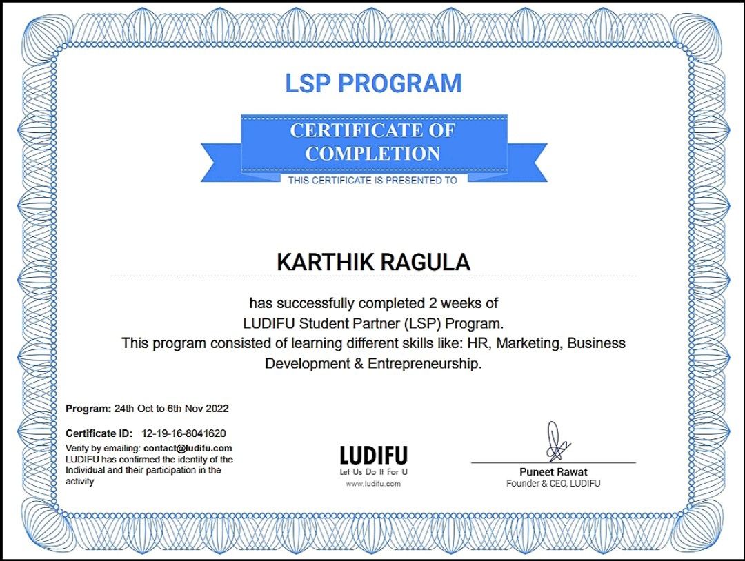 Karthik Ragula on LinkedIn: #development Karthik Ragula on LinkedIn: #development
