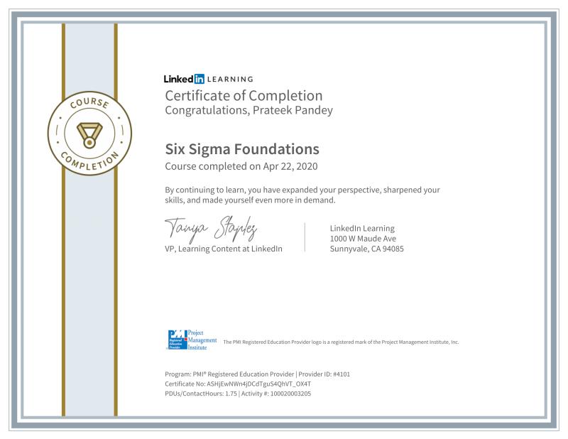 Prateek Pandey on LinkedIn: #sixsigma #leanmanagement Prateek Pandey on LinkedIn: #sixsigma #leanmanagement