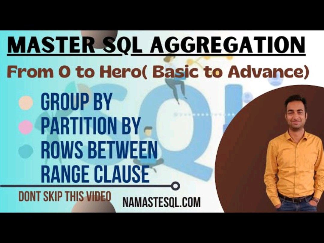 Ankit Bansal on LinkedIn: #sql #analytics #aggregation Ankit Bansal on LinkedIn: #sql #analytics #aggregation