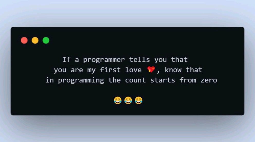 Fayozbek Olimov on LinkedIn: #funny #programmer #love Fayozbek Olimov on LinkedIn: #funny #programmer #love