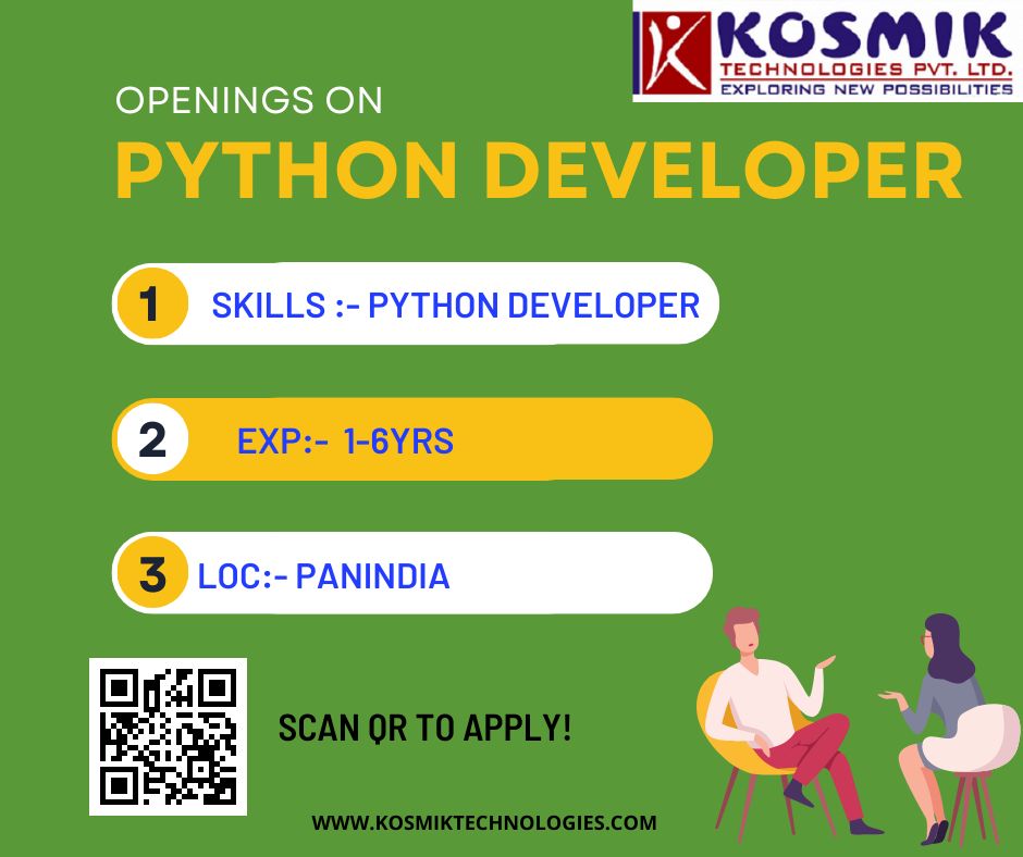 SAI KUMAR Sambathini on LinkedIn: #openings #python #pythondeveloper # ... SAI KUMAR Sambathini on LinkedIn: #openings #python #pythondeveloper # ...
