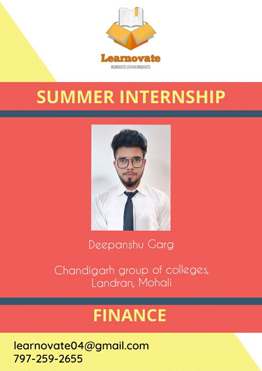 Deepanshu Garg posted on LinkedIn Deepanshu Garg posted on LinkedIn