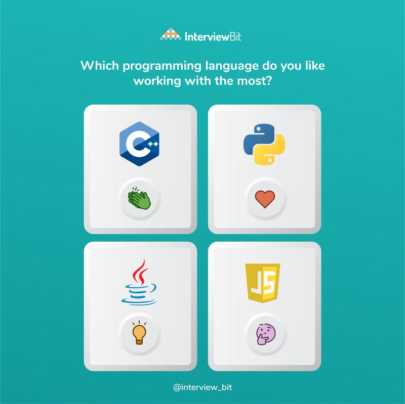 InterviewBit on LinkedIn: #coding #programming #programminglanguage # ... InterviewBit on LinkedIn: #coding #programming #programminglanguage # ...