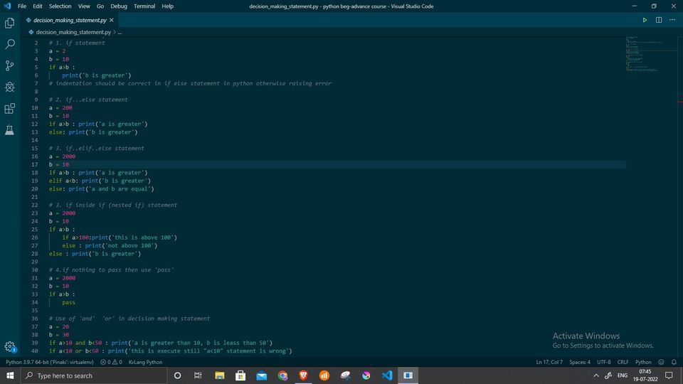Pinaki Pattanaik on LinkedIn: #python #coding #computerscience # ... Pinaki Pattanaik on LinkedIn: #python #coding #computerscience # ...
