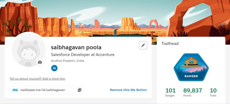 Saibhagavan Poola on LinkedIn: #trailheadranger #salesforce # ... Saibhagavan Poola on LinkedIn: #trailheadranger #salesforce # ...