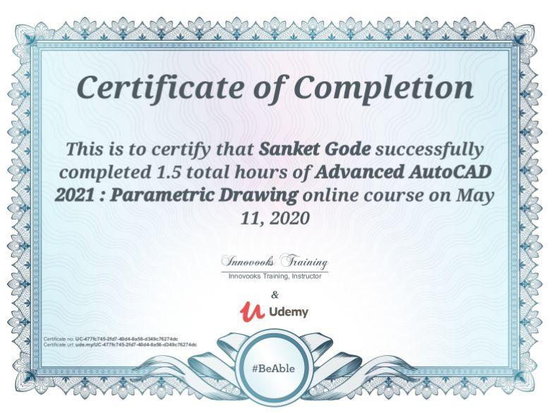SANKET GODE on LinkedIn: #udemy SANKET GODE on LinkedIn: #udemy