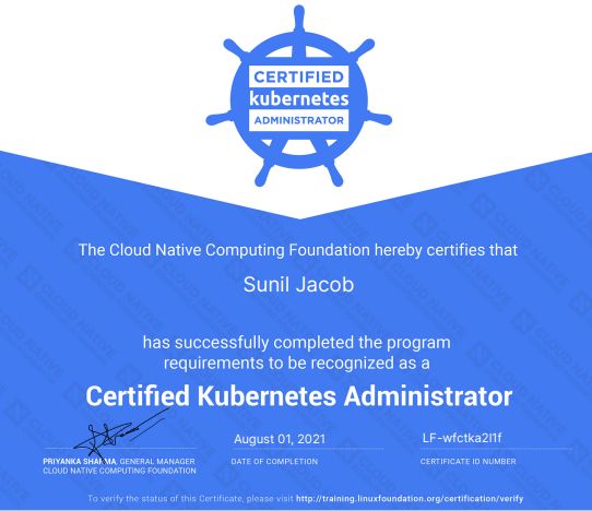 Sunil Jacob on LinkedIn: #cka #devops #kubernetes #keeplearning | 12 ... Sunil Jacob on LinkedIn: #cka #devops #kubernetes #keeplearning | 12 ...