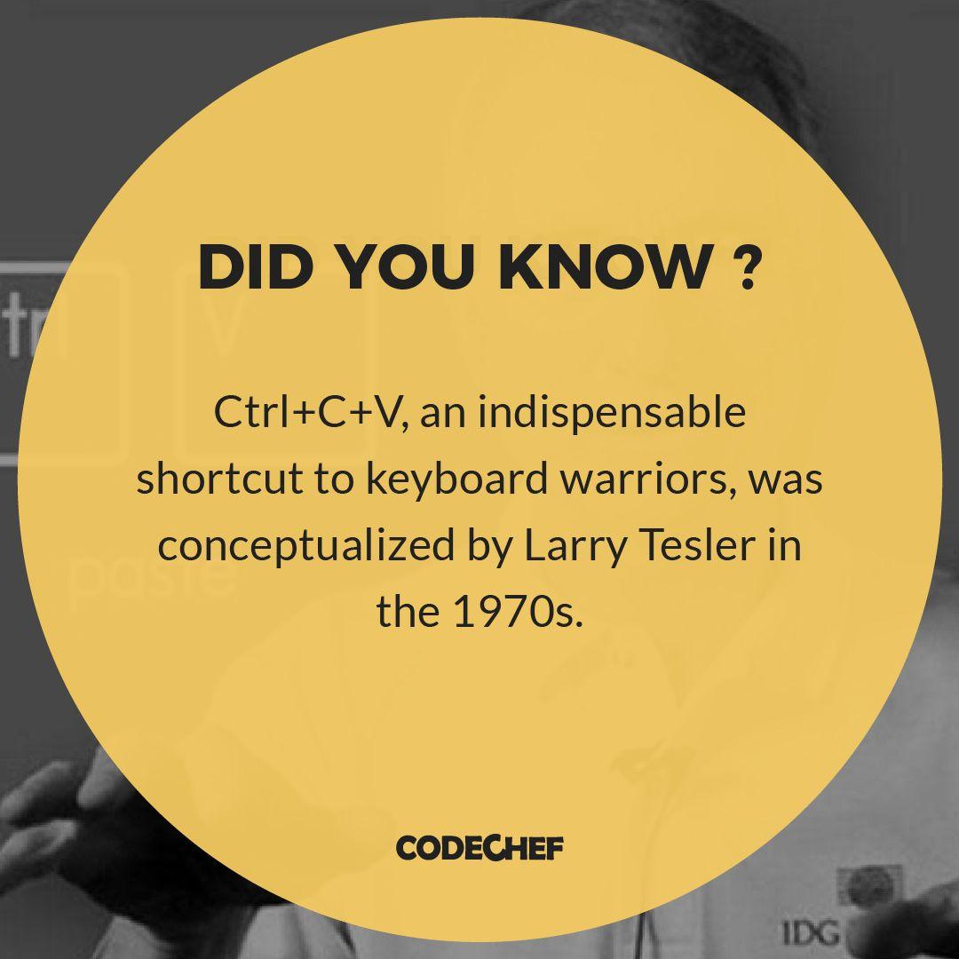 CodeChef on LinkedIn: #codechef #facts #programming CodeChef on LinkedIn: #codechef #facts #programming
