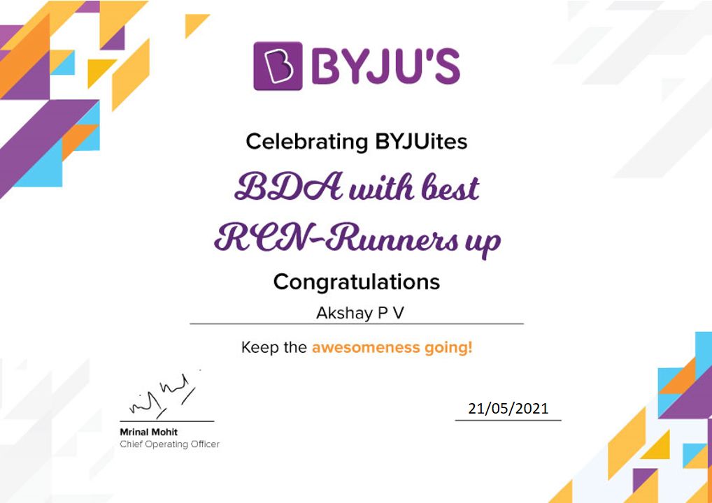 akshay vinod on LinkedIn: #lifeatbyjus #byjus #work akshay vinod on LinkedIn: #lifeatbyjus #byjus #work