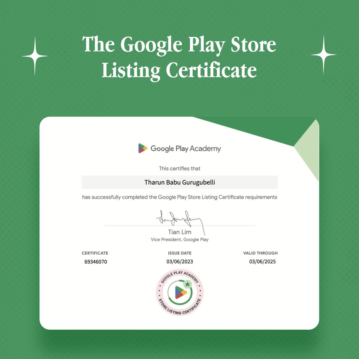 Tharun Babu on LinkedIn: #google Tharun Babu on LinkedIn: #google