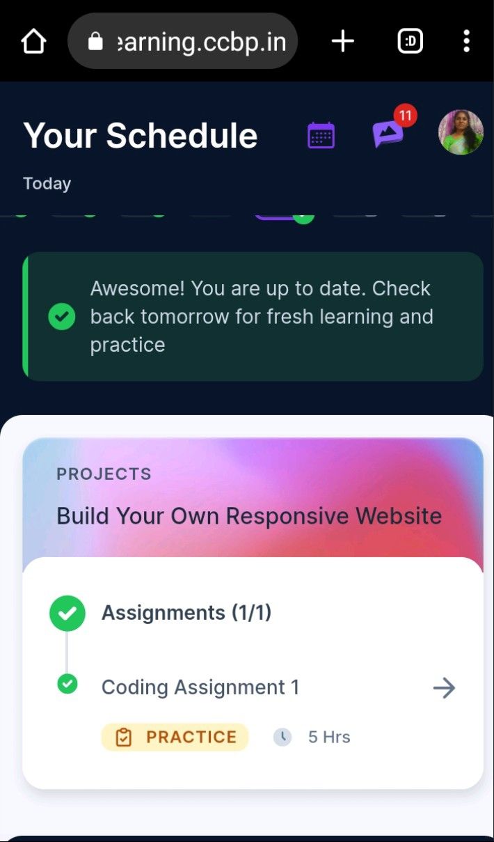 Sandhya Bukkapatnam on LinkedIn: Almost 5hrs 😅 Coding completed NxtWave Sandhya Bukkapatnam on LinkedIn: Almost 5hrs 😅 Coding completed NxtWave