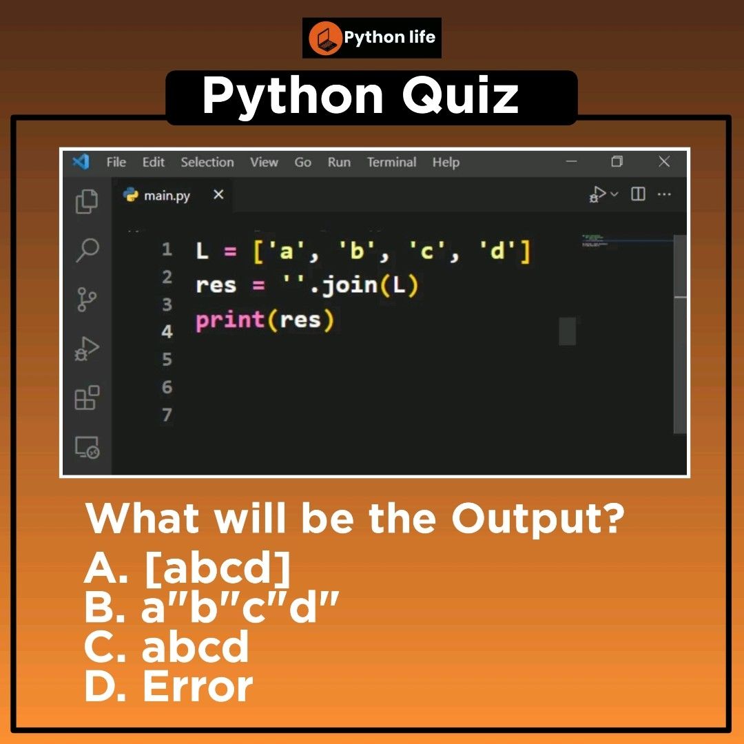 Kiran Sagar on LinkedIn: #python #pythonlife #programming | 28 comments Kiran Sagar on LinkedIn: #python #pythonlife #programming | 28 comments
