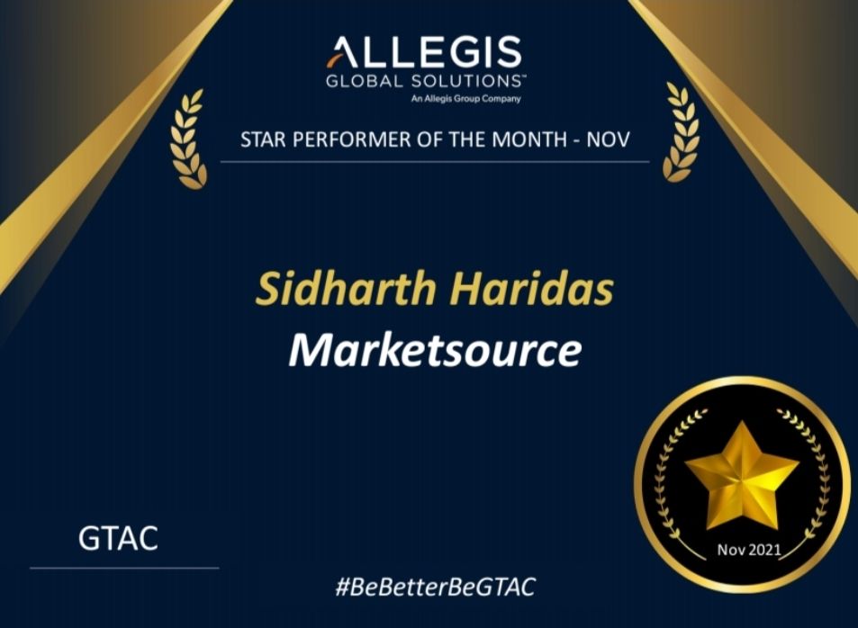 Sidharth C on LinkedIn: I am truly honored to receive this award at our ... Sidharth C on LinkedIn: I am truly honored to receive this award at our ...