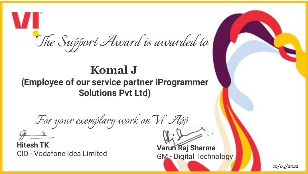 Komal Jadhav on LinkedIn: It feels good to have the sense of ... Komal Jadhav on LinkedIn: It feels good to have the sense of ...