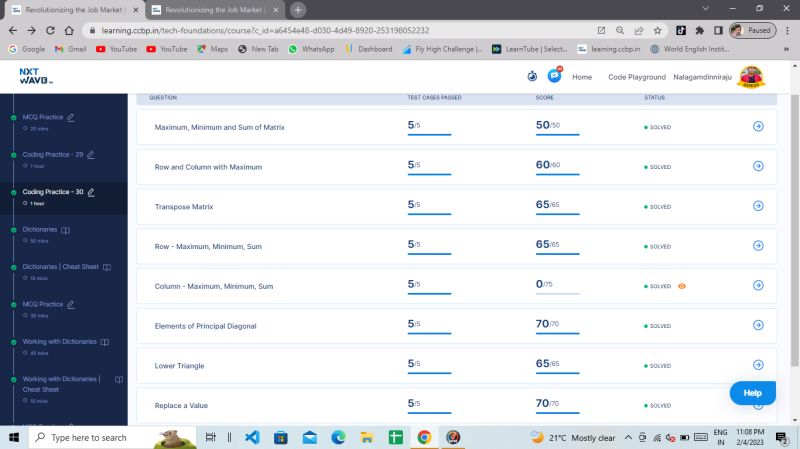Nalagamdinni Raju on LinkedIn: #ccbp #python Nalagamdinni Raju on LinkedIn: #ccbp #python