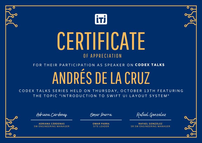 Andres De la Cruz on LinkedIn: #swiftui #swift Andres De la Cruz on LinkedIn: #swiftui #swift