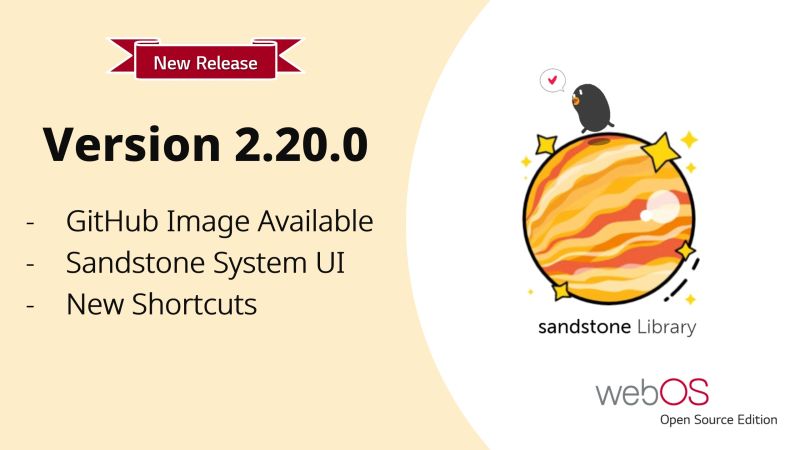 webOS on LinkedIn: webOS OSE 2.20.0 Release webOS on LinkedIn: webOS OSE 2.20.0 Release