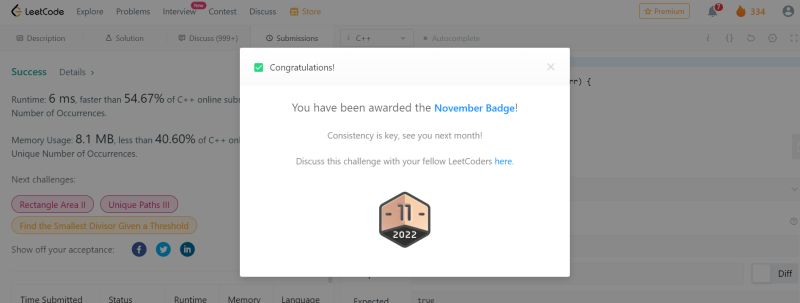 Swayam Prakash Sahoo on LinkedIn: Earned Leetcode November badge ... Swayam Prakash Sahoo on LinkedIn: Earned Leetcode November badge ...