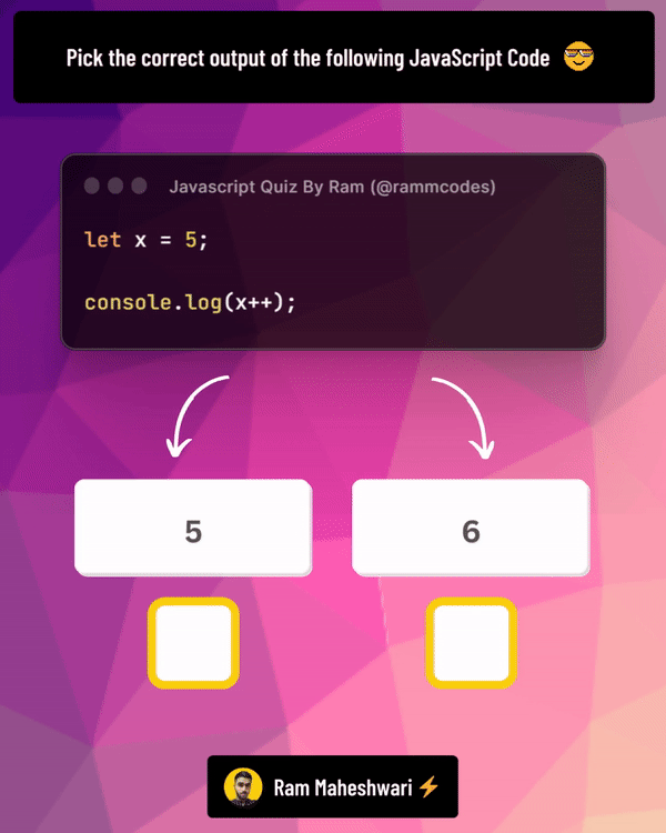 Ram Maheshwari ♾️ on LinkedIn: #html #css #javascript #devcommunity ... Ram Maheshwari ♾️ on LinkedIn: #html #css #javascript #devcommunity ...