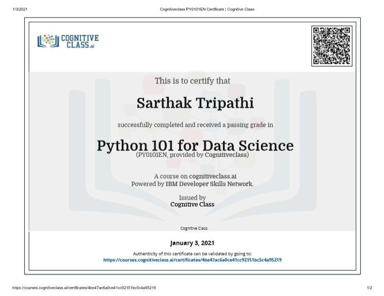 Sarthak Tripathi on LinkedIn: #datascience #pythonprogramming Sarthak Tripathi on LinkedIn: #datascience #pythonprogramming