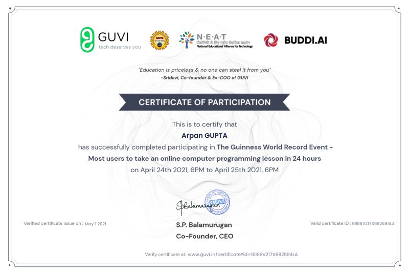 ARPAN GUPTA posted on LinkedIn ARPAN GUPTA posted on LinkedIn