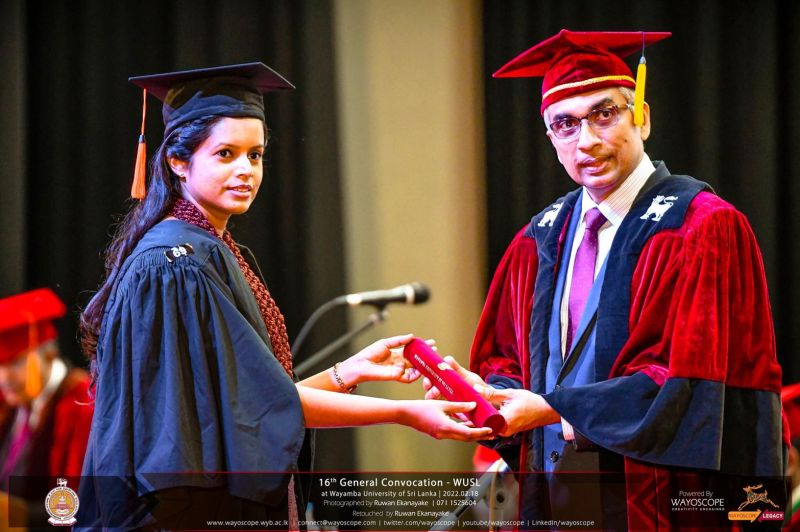 Poornima Chamalie on LinkedIn: Officially Graduated 🎓 ️ B.Sc. (Special ... Poornima Chamalie on LinkedIn: Officially Graduated 🎓 ️ B.Sc. (Special ...