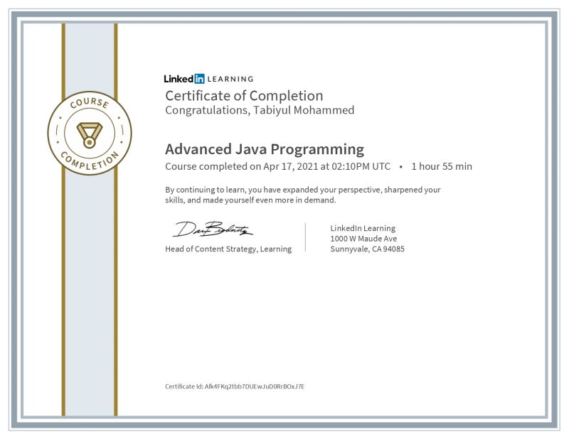 Tabiyul Mohammed on LinkedIn: #java #generics #advancedjava Tabiyul Mohammed on LinkedIn: #java #generics #advancedjava