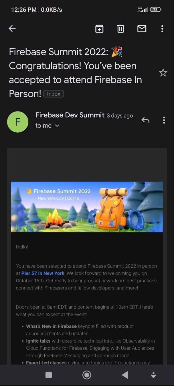 Ankur Sarkar على LinkedIn: #firebasesummit22 #google #firebase #usa # ... Ankur Sarkar على LinkedIn: #firebasesummit22 #google #firebase #usa # ...