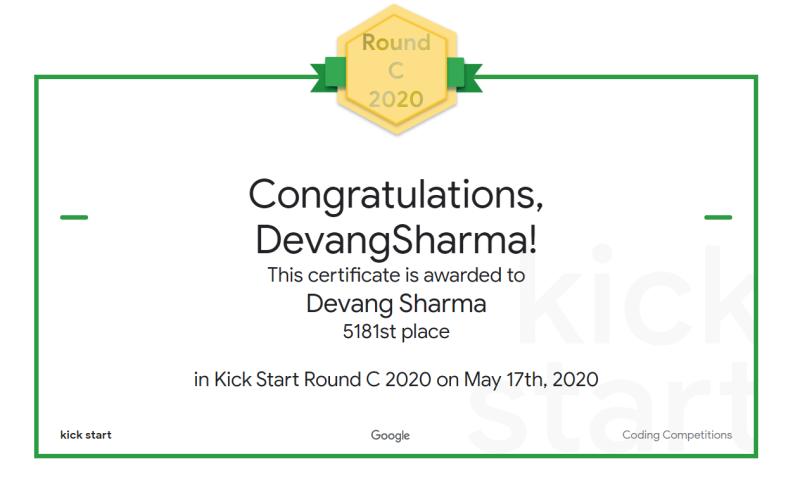 Devang Sharma on LinkedIn: #googlekickstart #google Devang Sharma on LinkedIn: #googlekickstart #google
