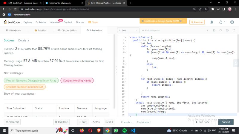 Omkar Kumar on LinkedIn: #day17 #100daysofcode #binarysearch ... Omkar Kumar on LinkedIn: #day17 #100daysofcode #binarysearch ...