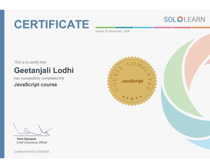 Geetanjali Lodhi on LinkedIn: #javascript #javascriptdeveloper # ... Geetanjali Lodhi on LinkedIn: #javascript #javascriptdeveloper # ...