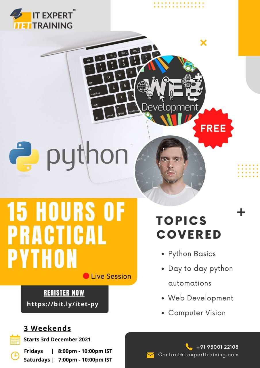 IT Expert Training on LinkedIn: #itexperttraining #python # ... IT Expert Training on LinkedIn: #itexperttraining #python # ...