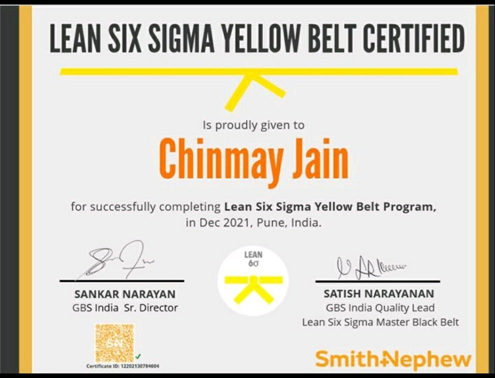 chinmay Jain on LinkedIn: Finally certified... chinmay Jain on LinkedIn: Finally certified...