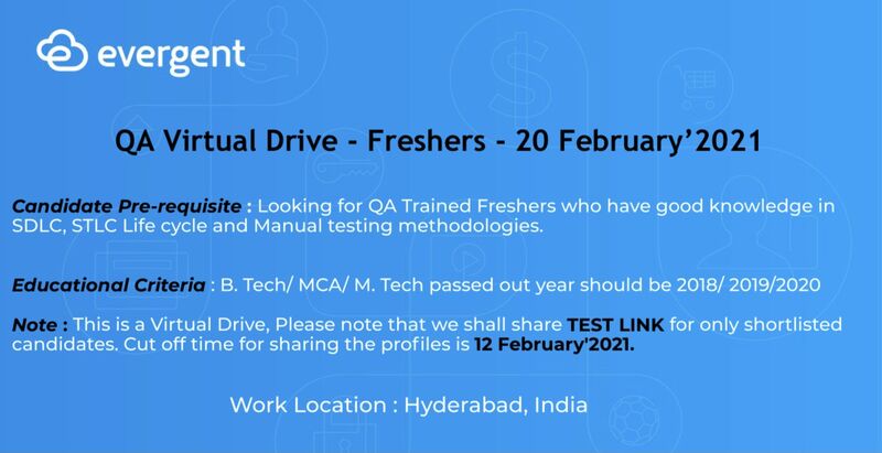 Mahesh Rasakonda on LinkedIn: #qaengineers #freshersjobs #freshersworld ... Mahesh Rasakonda on LinkedIn: #qaengineers #freshersjobs #freshersworld ...