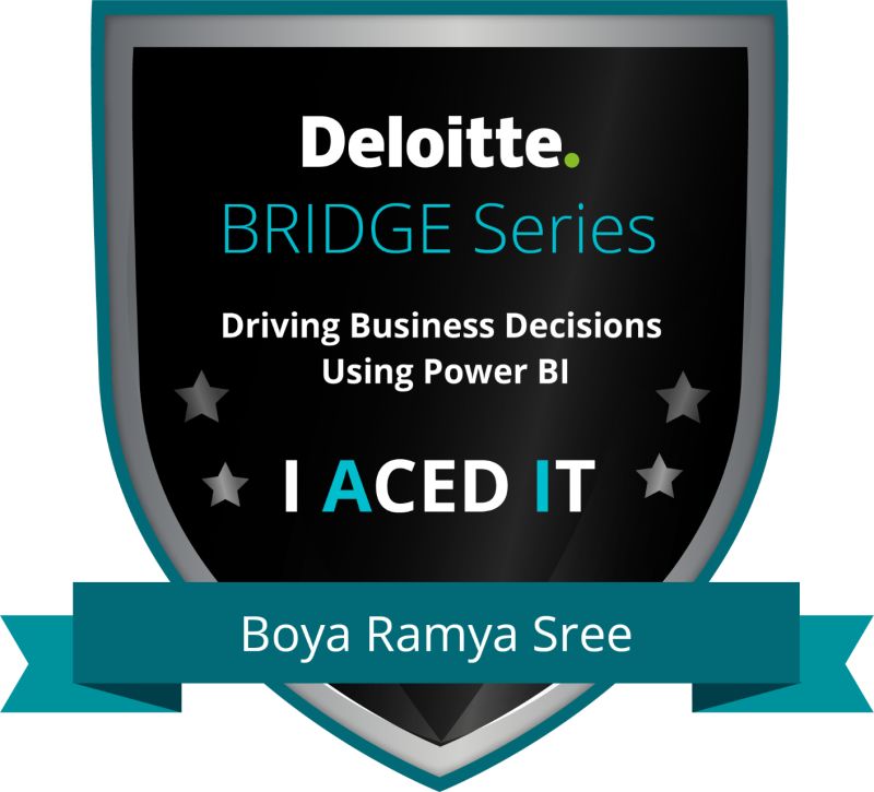 Ramya Sree Boya on LinkedIn: #deloitte #powerbi #campuslearningseries # ... Ramya Sree Boya on LinkedIn: #deloitte #powerbi #campuslearningseries # ...