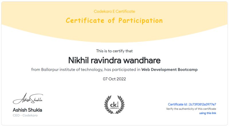 Nikhil Wandhare on LinkedIn: #codekaro #html #css #javascript # ... Nikhil Wandhare on LinkedIn: #codekaro #html #css #javascript # ...