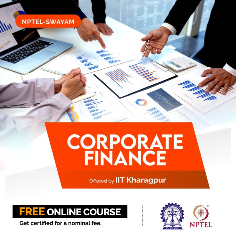 NPTEL on LinkedIn: #nptel #swayam #finance #corporate #iitkgp NPTEL on LinkedIn: #nptel #swayam #finance #corporate #iitkgp