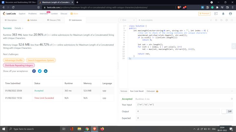 Parag Gajbhiye on LinkedIn: Backtracking & Recursion SDE Sheet (18/23 ... Parag Gajbhiye on LinkedIn: Backtracking & Recursion SDE Sheet (18/23 ...