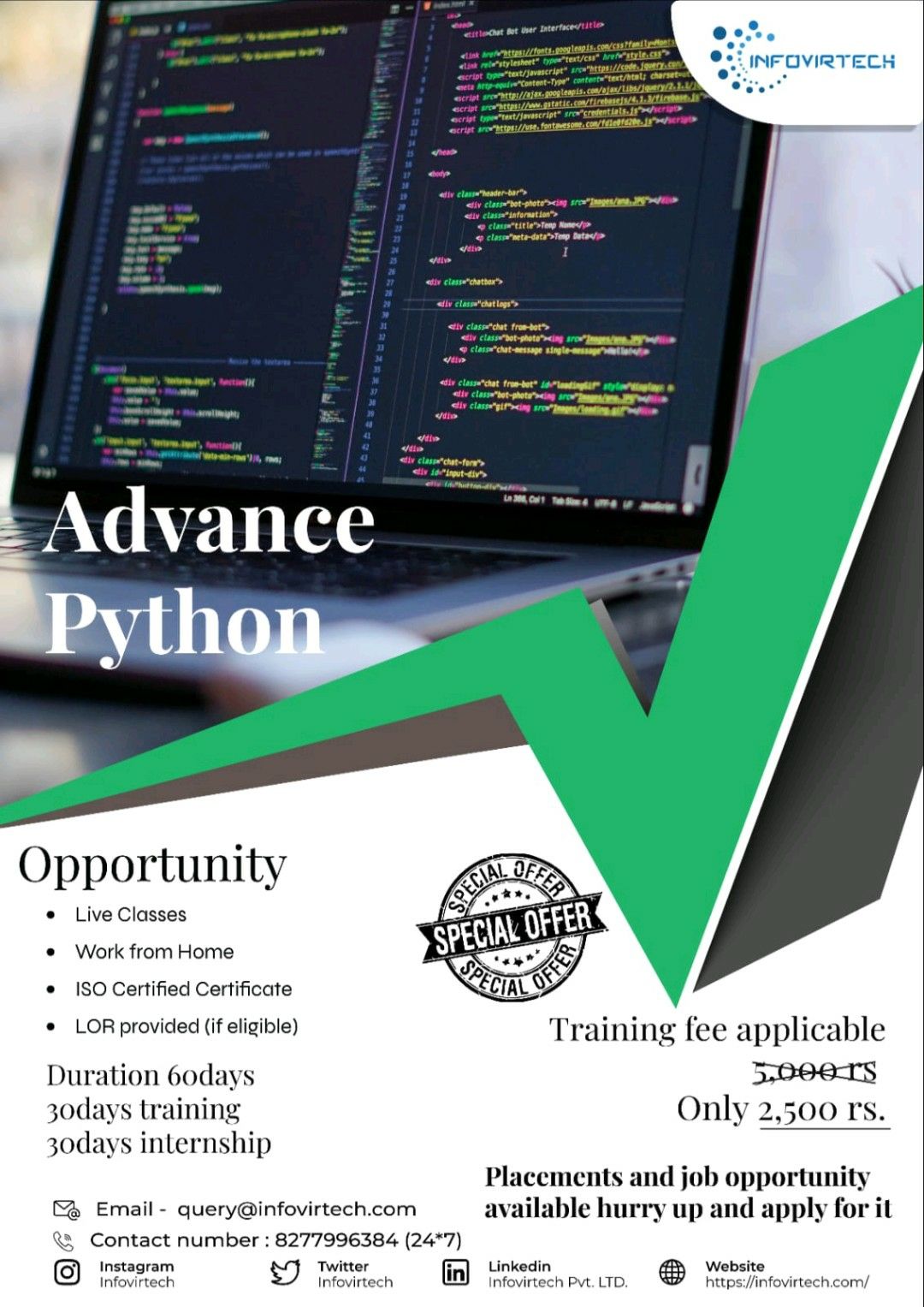 Sowmya Hanumansetti على LinkedIn: #internship #job #work #software # ... Sowmya Hanumansetti على LinkedIn: #internship #job #work #software # ...