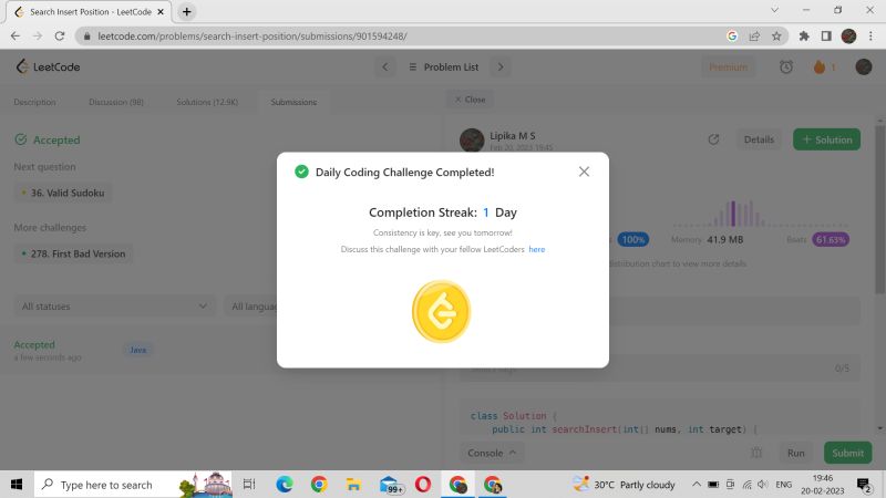 LIPIKA M S on LinkedIn: #100daysofcodechallenge #java #coding #dsa # ... LIPIKA M S on LinkedIn: #100daysofcodechallenge #java #coding #dsa # ...