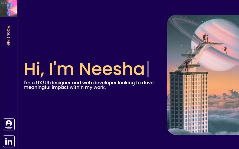 Neesha Chockalingam on LinkedIn: #coding #portfoliowebsite #opentowork Neesha Chockalingam on LinkedIn: #coding #portfoliowebsite #opentowork