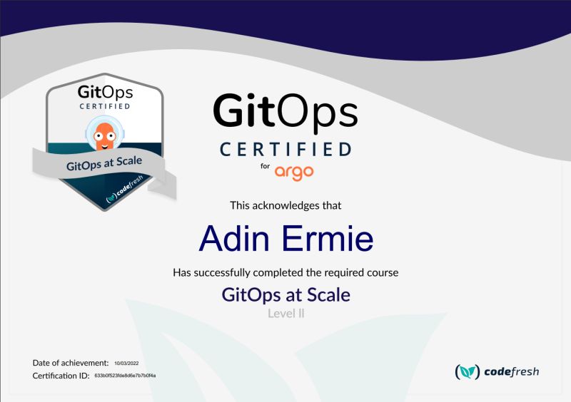 Adin Ermie op LinkedIn: #cloud #devops #gitops #argocd #codefresh # ... Adin Ermie op LinkedIn: #cloud #devops #gitops #argocd #codefresh # ...