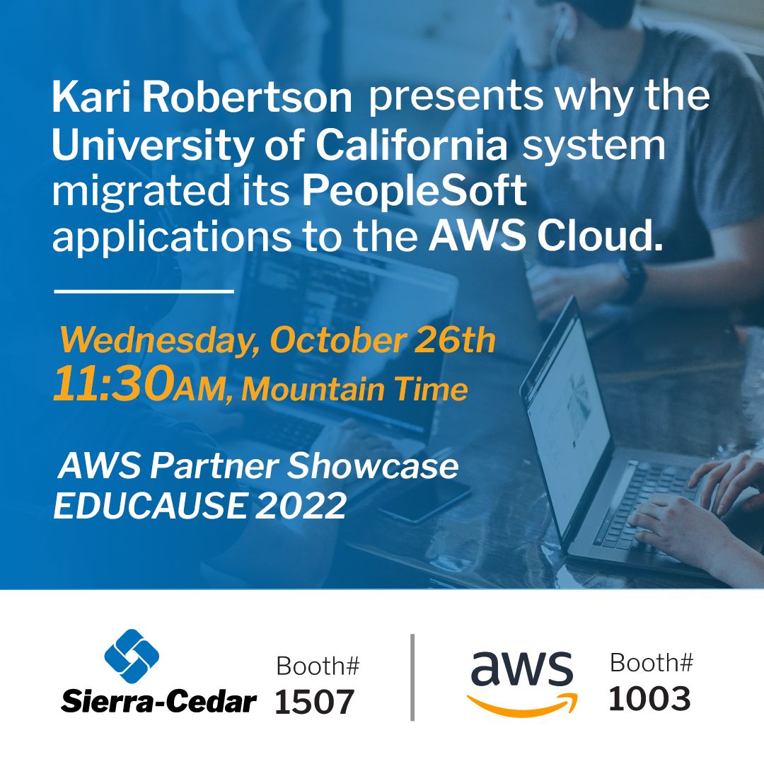 Sierra-Cedar on LinkedIn: #aws #cloud #sierracedar #whysierracedar # ... Sierra-Cedar on LinkedIn: #aws #cloud #sierracedar #whysierracedar # ...
