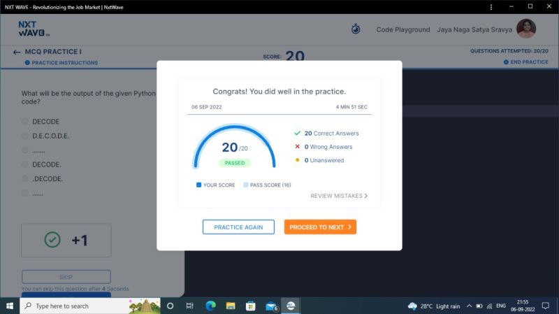 Sravya Varre on LinkedIn: #day42 #50daysofcode #pythonprogramming # ... Sravya Varre on LinkedIn: #day42 #50daysofcode #pythonprogramming # ...