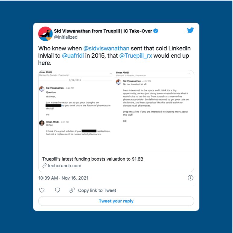 Truepill on LinkedIn: Our co-founder Sid Viswanathan has taken over ... Truepill on LinkedIn: Our co-founder Sid Viswanathan has taken over ...