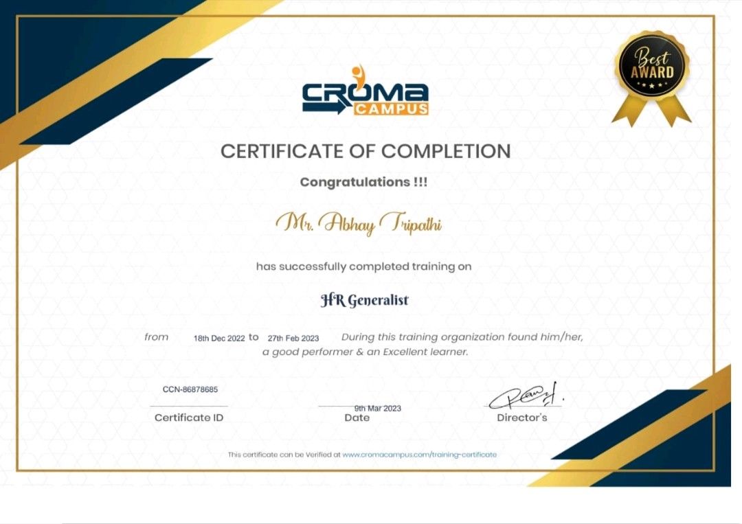 ABHAY TRIPATHI on LinkedIn: #humanresource #hrgeneralist #learning # ... ABHAY TRIPATHI on LinkedIn: #humanresource #hrgeneralist #learning # ...
