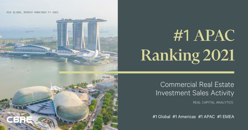 CBRE Asia Pacific on LinkedIn: CBRE is proud to be the top-ranked firm ... CBRE Asia Pacific on LinkedIn: CBRE is proud to be the top-ranked firm ...